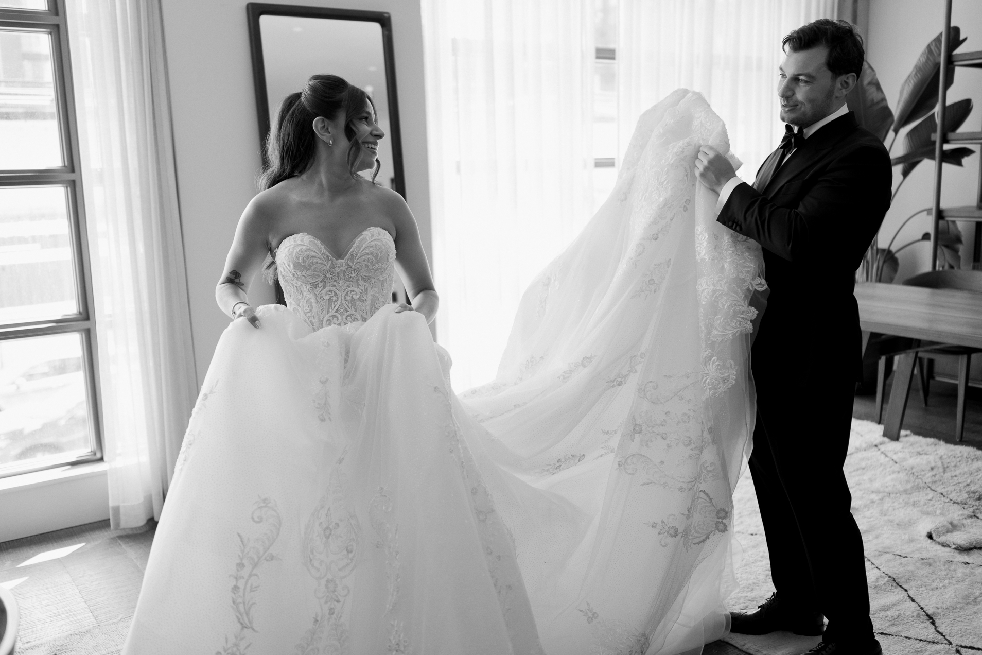 Morgan's on Fulton Wedding Photography: Meredith and Michael